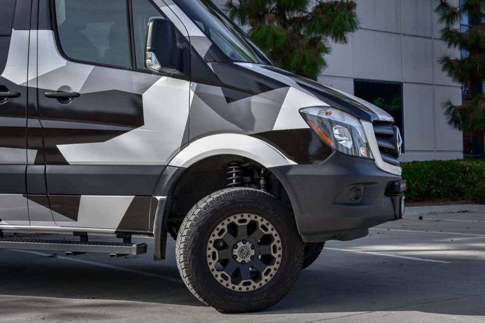 Black Rhino Warlord Wheel & Tire Combo for Sprinter - Agile Off Road