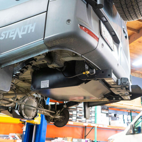 28-Gallon Rear Auxiliary Sprinter Fuel Tank - Agile Off Road