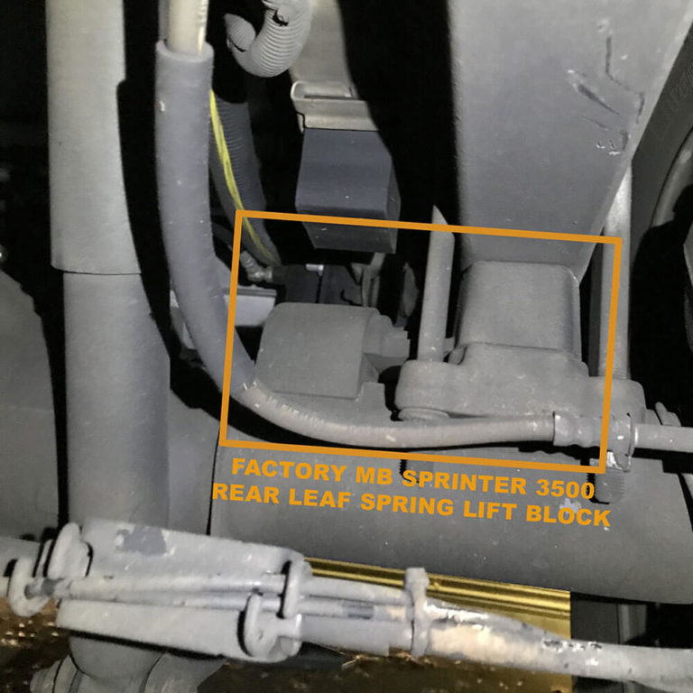 AO Fox 2.5 Rear Shocks - Sprinter 3500 4x4 & 2WD RV - Agile Off Road