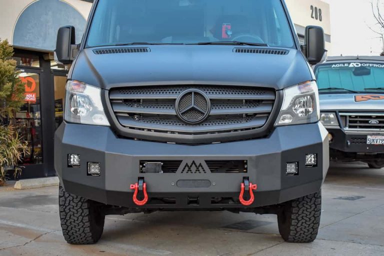 Backwoods Front Bumper for Sprinter (2014-2018) - Agile Off Road