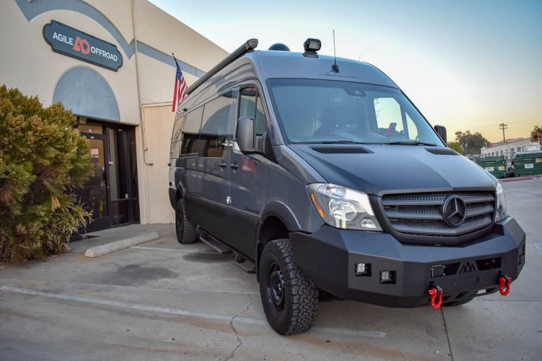 Backwoods Front Bumper for Sprinter (2014-2018) - Agile Off Road