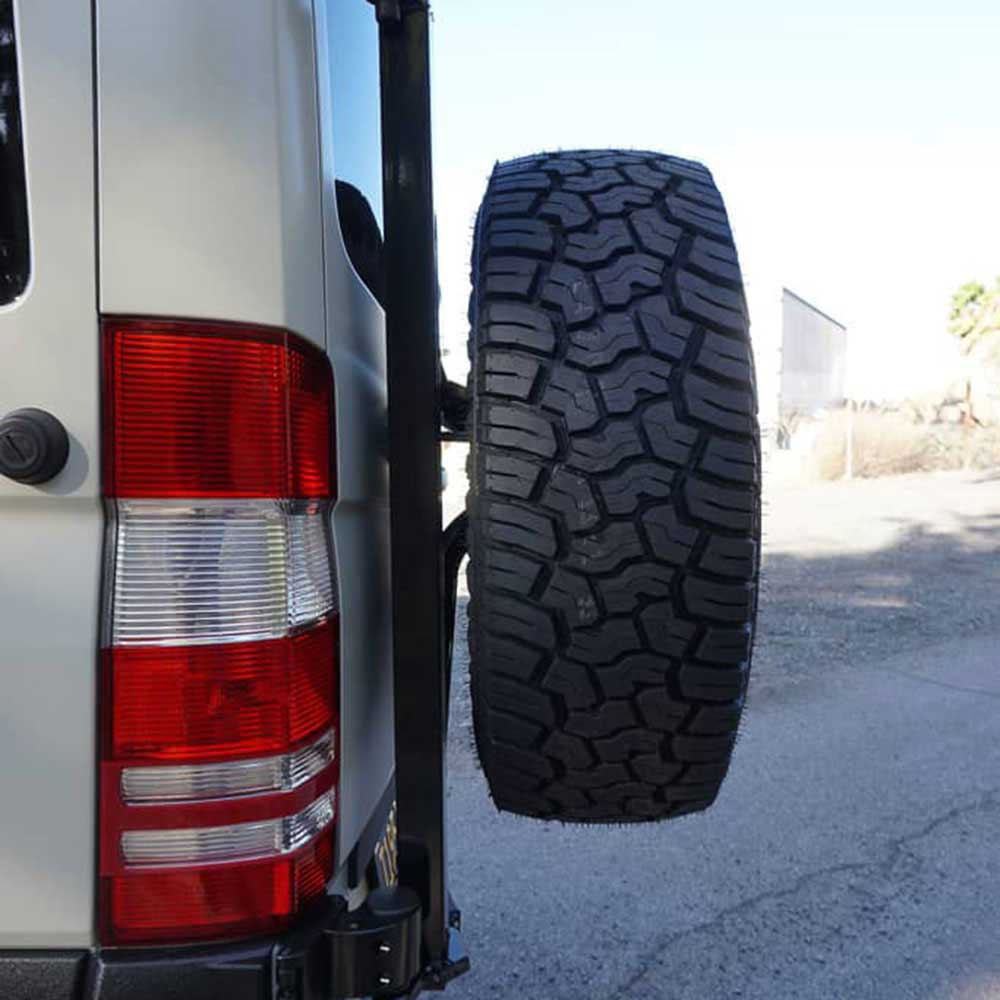 Rear Door Tire Carrier for NCV3 Sprinter (2007-2018) - Agile Off Road