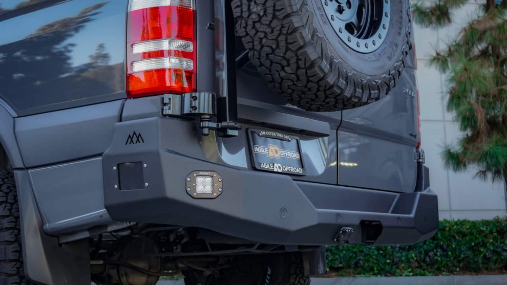 Backwoods Rear Bumper for Sprinter (2014-2018) - Agile Off Road