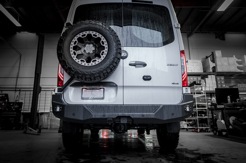 Backwoods Rear Bumper for Sprinter (2019+) - Agile Off Road