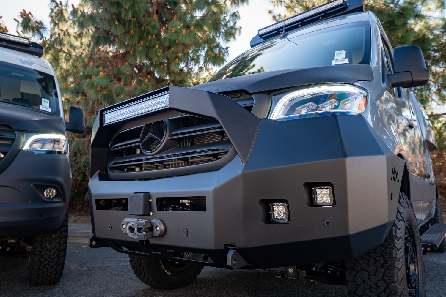 Backwoods Front Bumper for Sprinter (2019+) - Agile Off Road