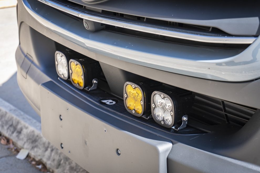 AO Front Step Light Bar for VS30 Sprinter (2019+) - Agile Off Road