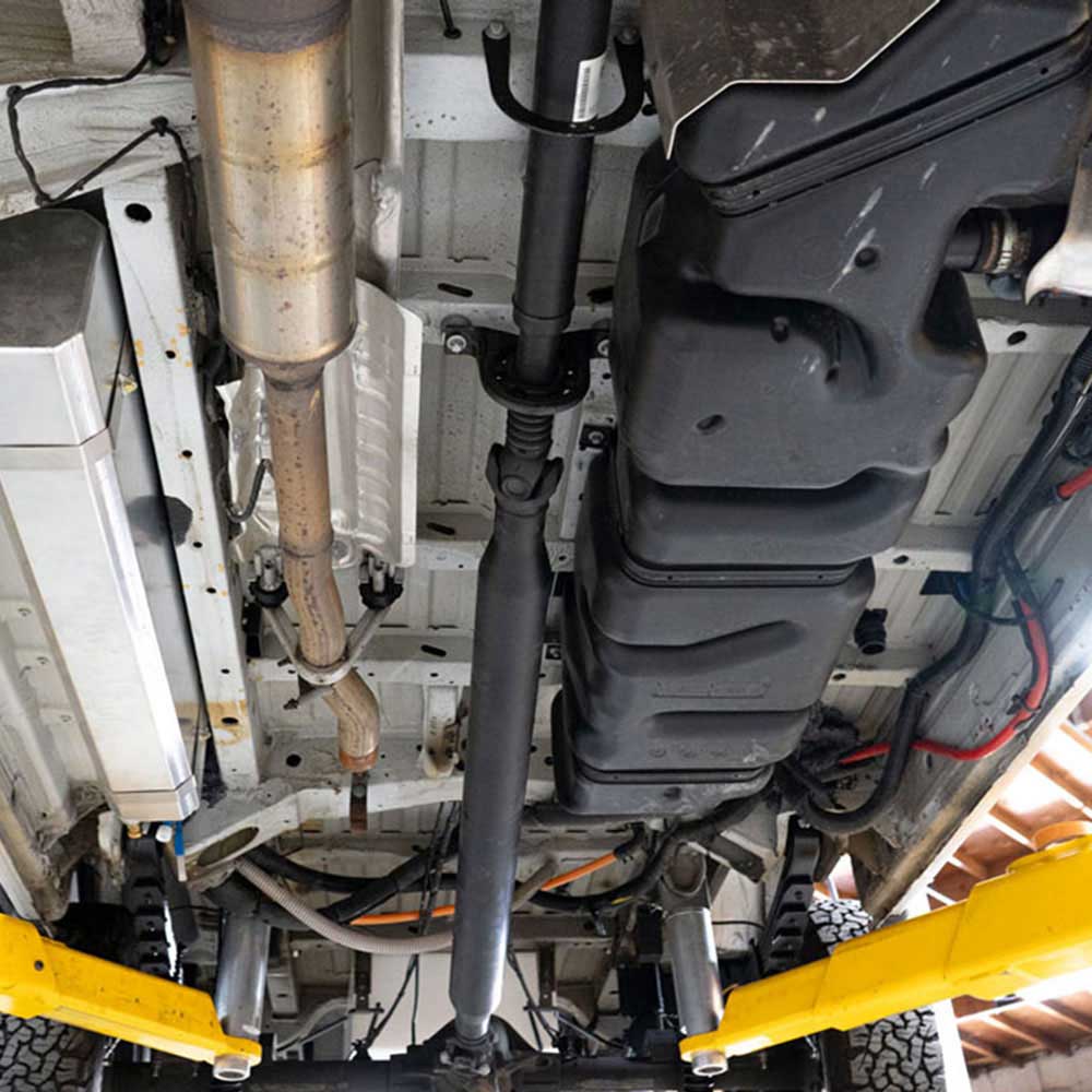 9-Gallon Aluminum Grey Water Tank for Sprinter - Agile Off Road