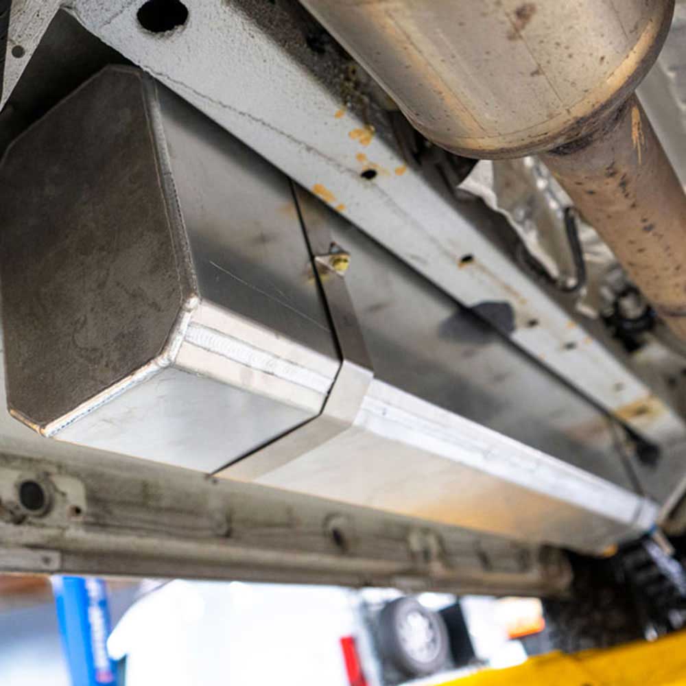 9-Gallon Aluminum Grey Water Tank for Sprinter - Agile Off Road