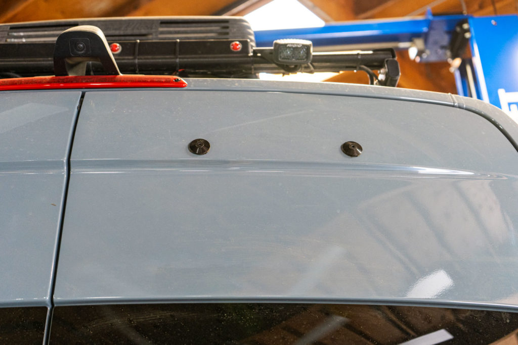 REVEL Rear Door Ladder Delete Kit - Agile Off Road