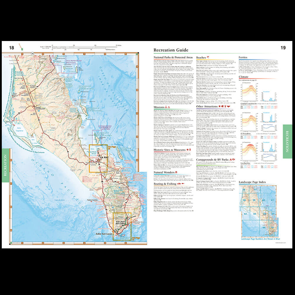 Baja California Road and Recreation Atlas - Agile Off Road