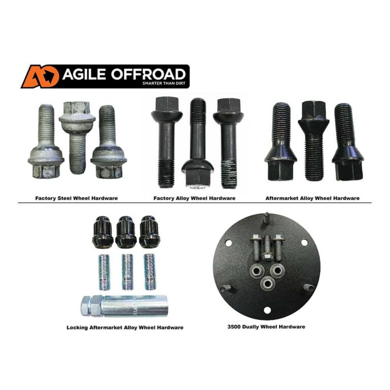 Oversized Spare Tire Basket Brackets for Sprinter by Agile Offroad ...