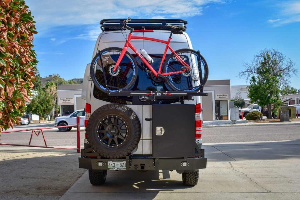 Aluminess Rear Bumper for Mercedes Sprinter (2007-2018) - Agile Offroad