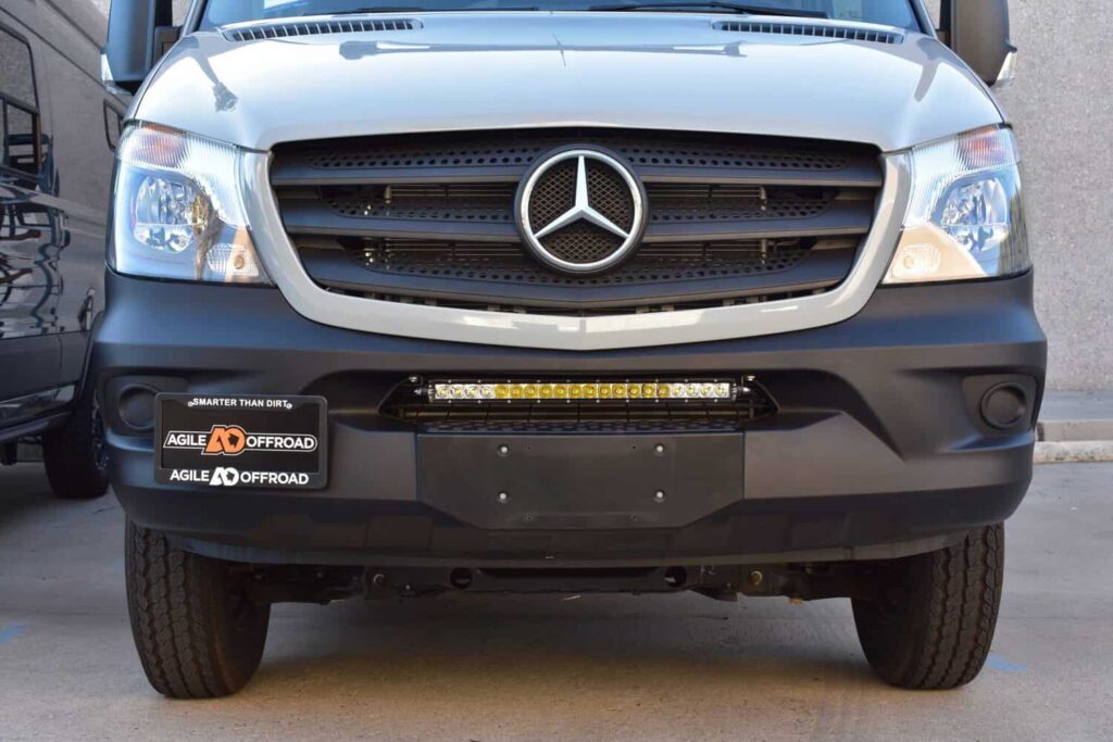 Platypus License Plate Mount for Sprinter (2014-2018) » Agile Offroad