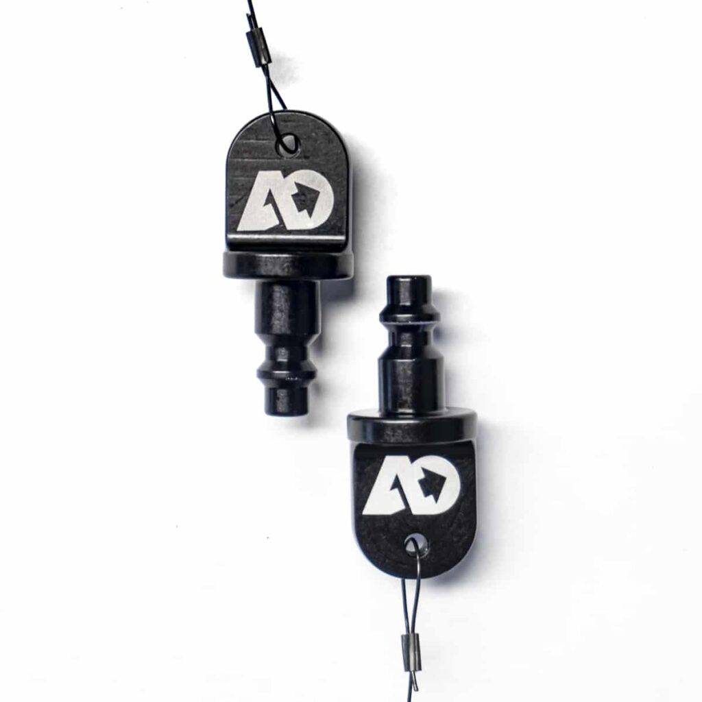 Billet Air Line Caps by Agile Offroad » Agile Offroad