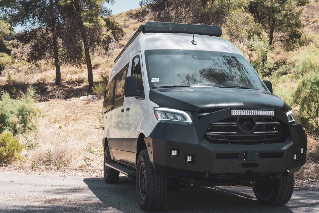 Roambuilt Front Bumper for 2019+ Sprinter by Agile Offroad » Agile Offroad
