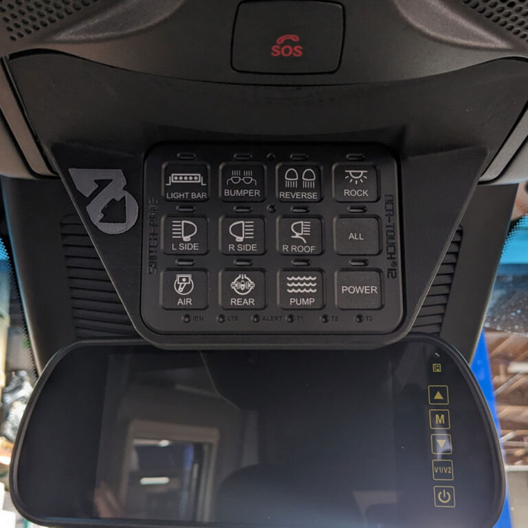 Overhead Switch-Pros Mount for Sprinter by Agile Offroad » Agile Offroad